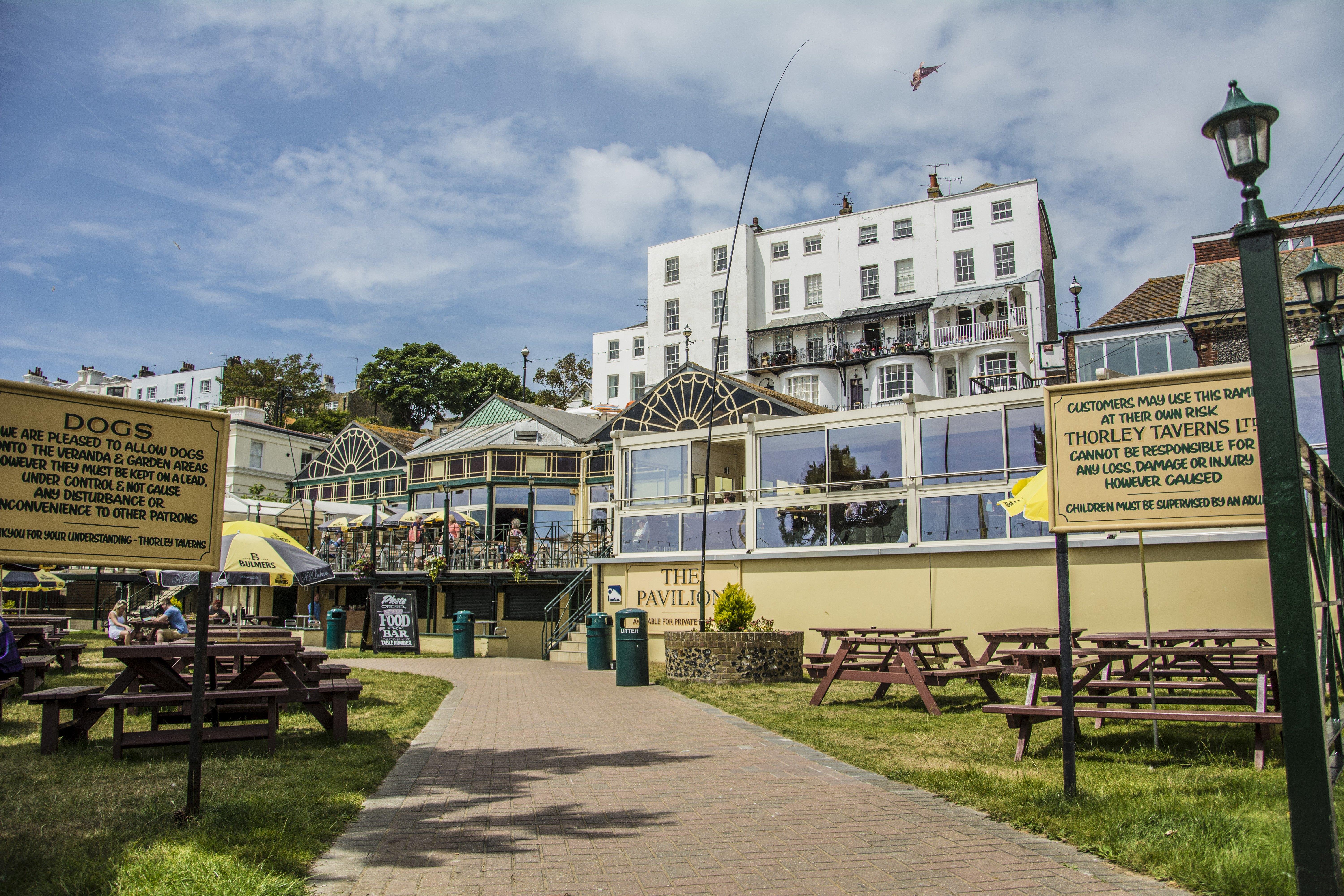 The Pavilion Broadstairs located on Viking Bay - Visit Thanet